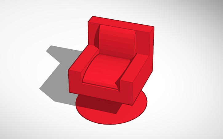 3D design Connor Horning-Chair - Tinkercad