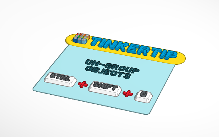 3d Design Tinkertip Move Objects Along Z Axis Tinkercad