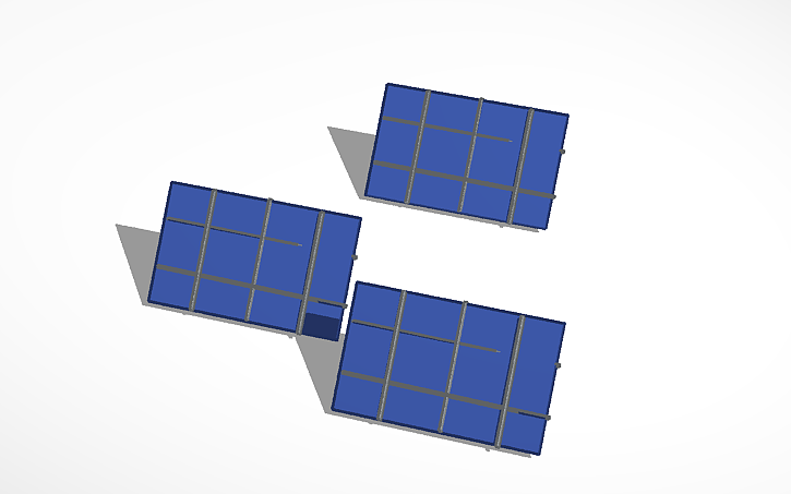 3D design placa solar pol i xavi - Tinkercad