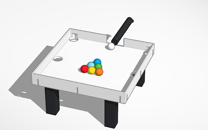 3D design Table tennis - Tinkercad