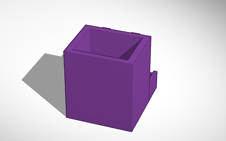 3d Design Double A Battery Holder Tinkercad