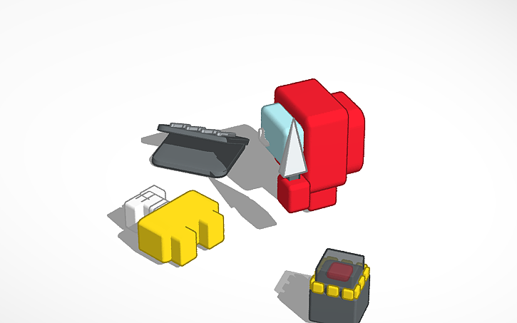 3D design Among Us IRL | Tinkercad