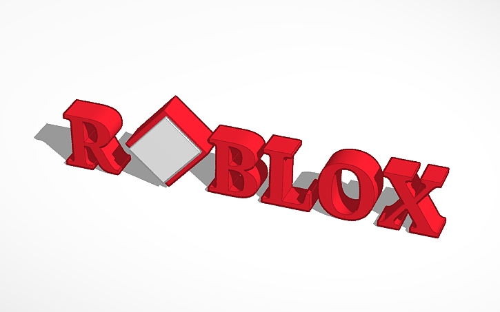 3D design ROBLOX | Tinkercad
