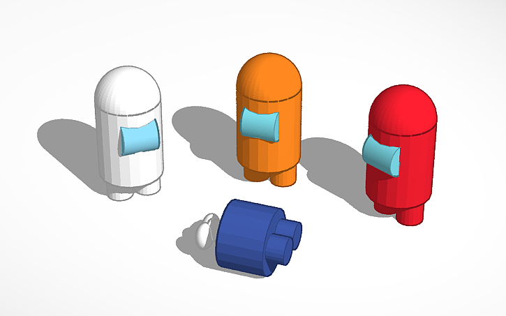 3D design among us | Tinkercad