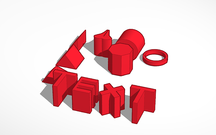 3D design basic shapes made from blocks | Tinkercad