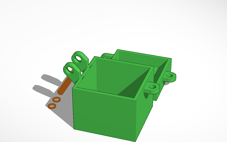 3D design Copy of Open/Close Box - Tinkercad