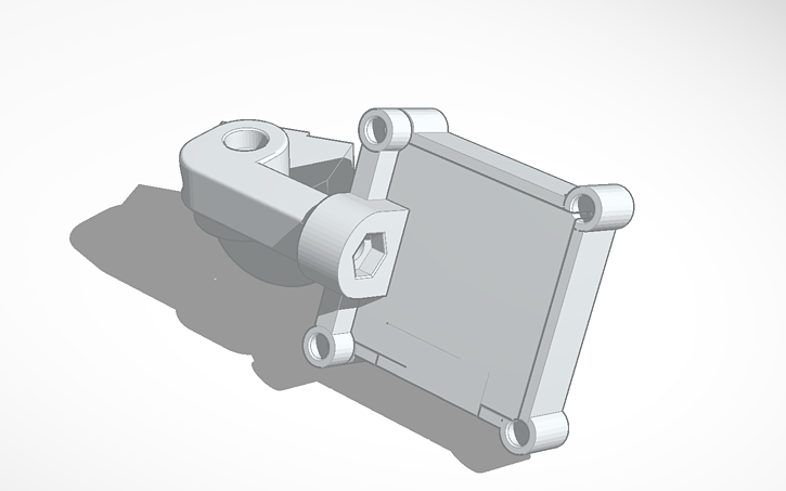 3D design OctoPi Camera Mount Assembly Mockup 2 | Tinkercad