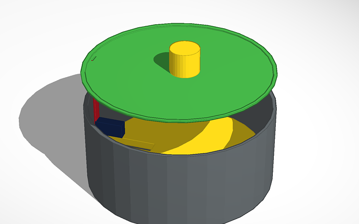 3d Design Container By Travis Tinkercad