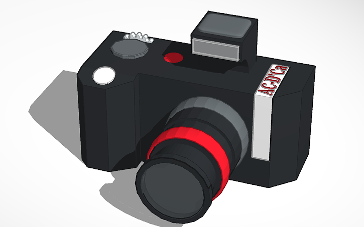 3D design AC-D'Ca DSLR Camera by Angel Chafino - Tinkercad