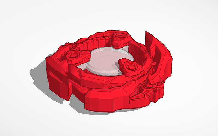 3D design Beyblade X Achilles - Tinkercad