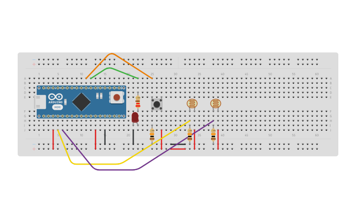 Circuit design Copy of #2b. Using a LDR light sensor and a NTC ...