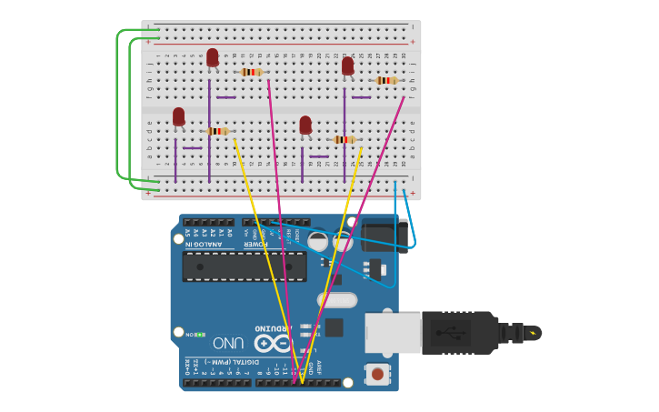 Circuit design Project 4 | Tinkercad