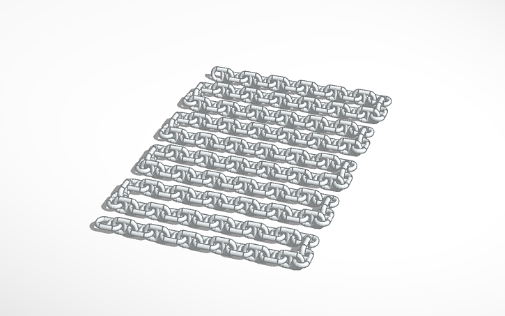3D design Chain - Tinkercad