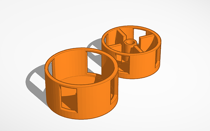 3D design Model 2 part 1 out of 5 - Tinkercad
