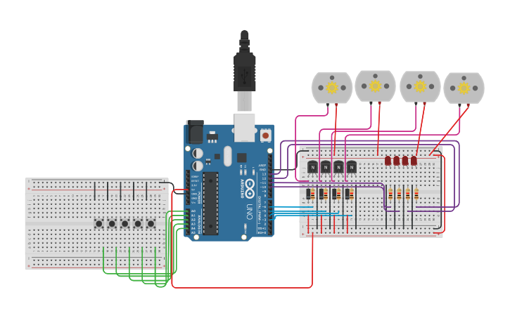 Circuit design Assignment 3 - Tinkercad