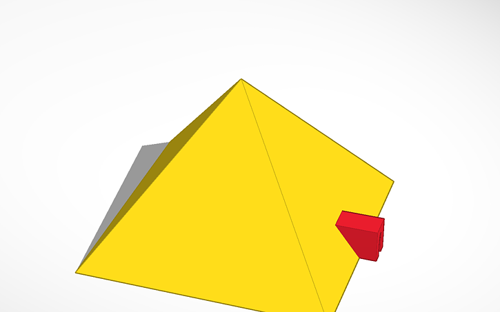 3D design Pyramid | Tinkercad