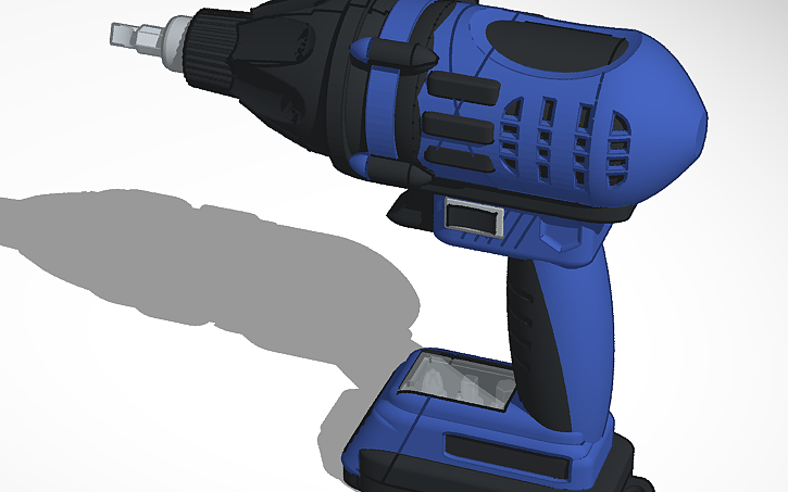 3D design Power Screwdriver | Tinkercad