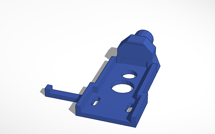 3D design headshell - Tinkercad