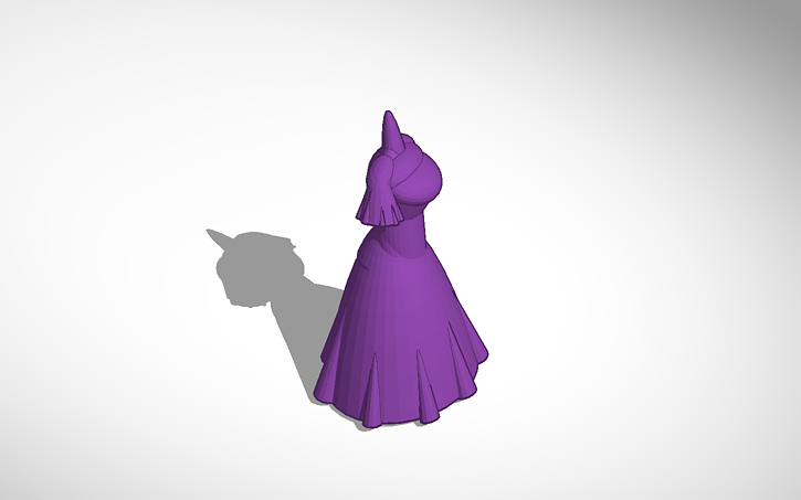 3D design Dress - Tinkercad
