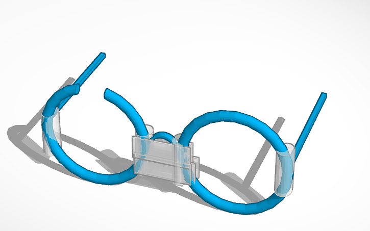 3D design Glasses - Tinkercad