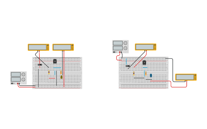 Circuit Design Transistor Npn Dan Pnp Tinkercad