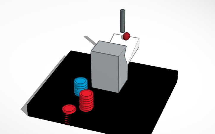 3D design Slot Machine - Tinkercad