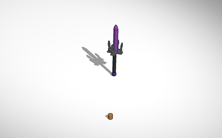 3D design Death sword - Tinkercad