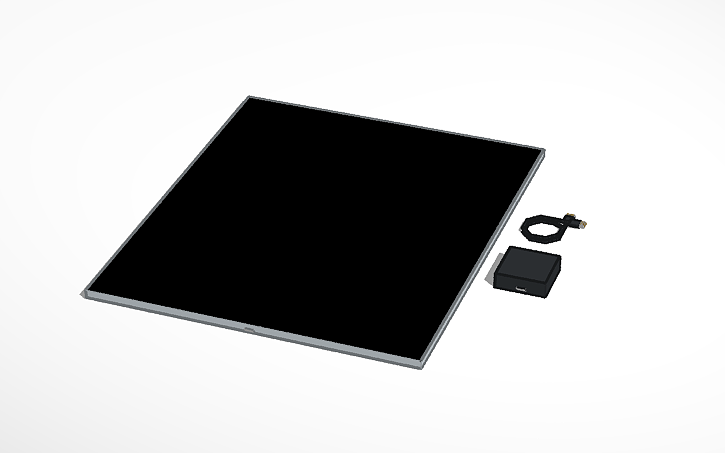 3D design silicon tab n1 - Tinkercad