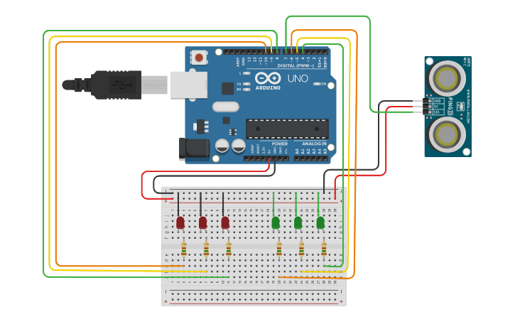 Circuit design Big-Work 8 - Tinkercad