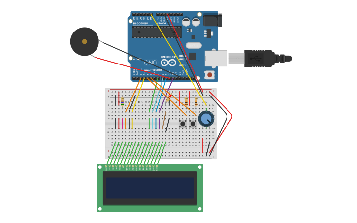 Circuit design CLOCK | Tinkercad