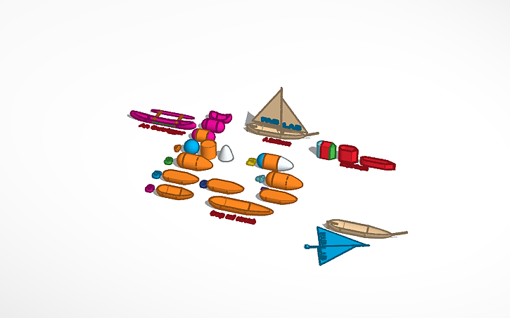 3D design Build a floating boat | Tinkercad
