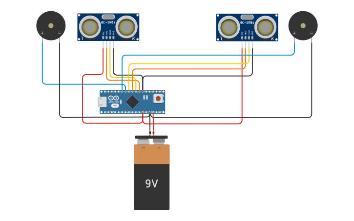Circuit design Project Circuit Diagram | Tinkercad