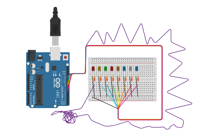 Circuit design LAB2.3-เลขที่5/เลขที่11 | Tinkercad