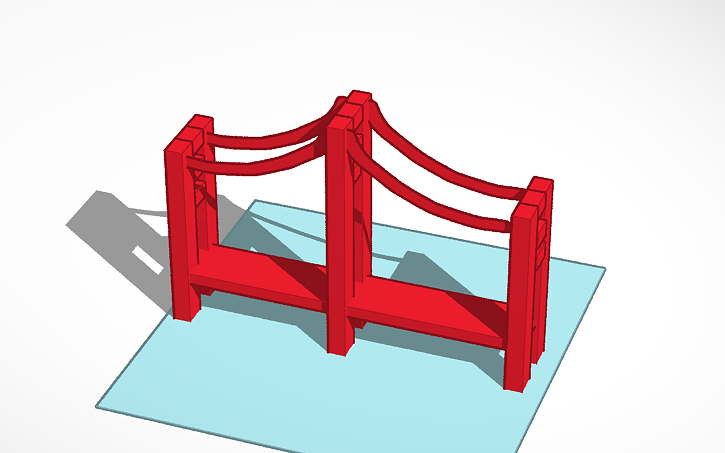 3D design Cassandra landmark | Tinkercad