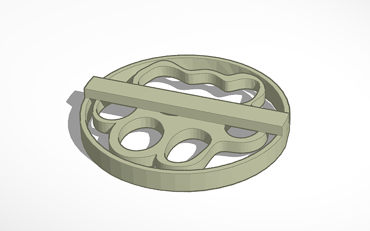 3d Design Paw Cookie Cutter Tinkercad