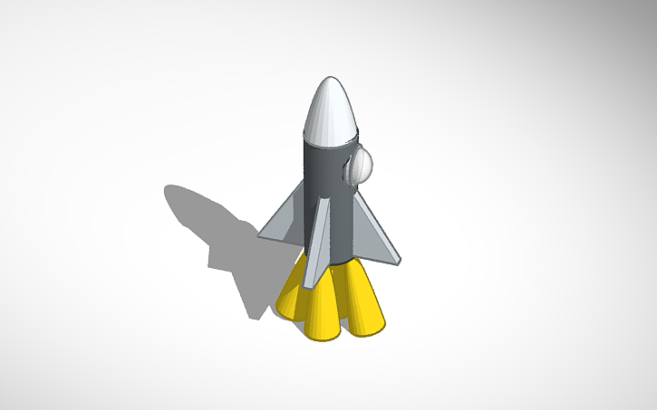 3D design spaceship | Tinkercad