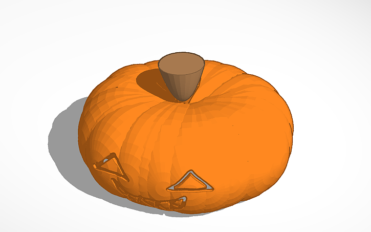3D design Creek Jack-'o'-Lantern | Tinkercad