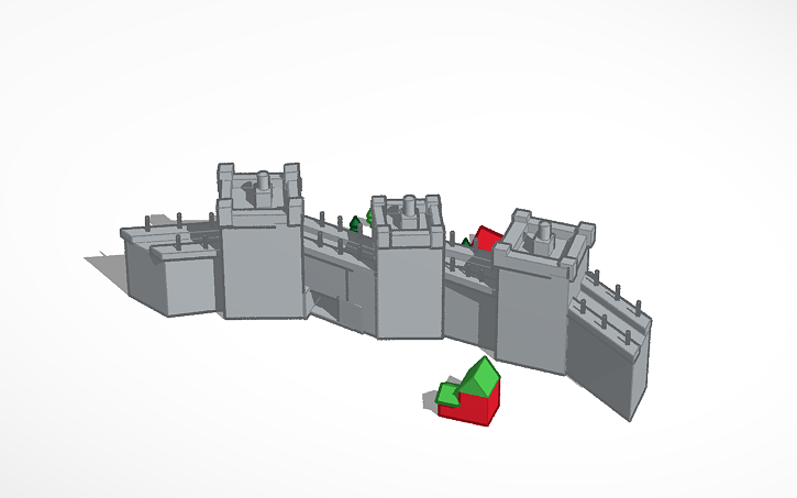 3D design Wall - Tinkercad