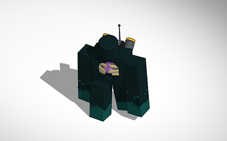 3D design TDS warden of polluted waste lands (Tower Defense Simulator ...