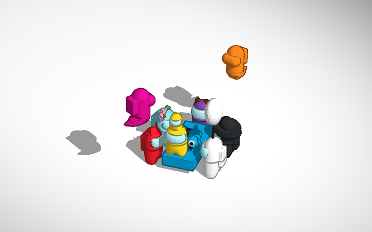 3D design Orange in Storage- Part 4 - Tinkercad