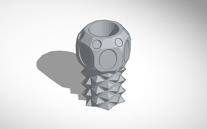 3D design Slice - Pommel Alternative Gem Socket Sizes - Wand of Orcus ...