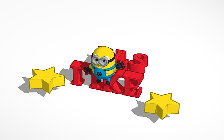 3D design Minion | Tinkercad