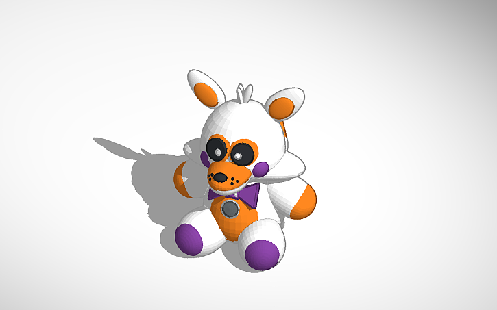 3d Design Lolbit Plush Tinkercad