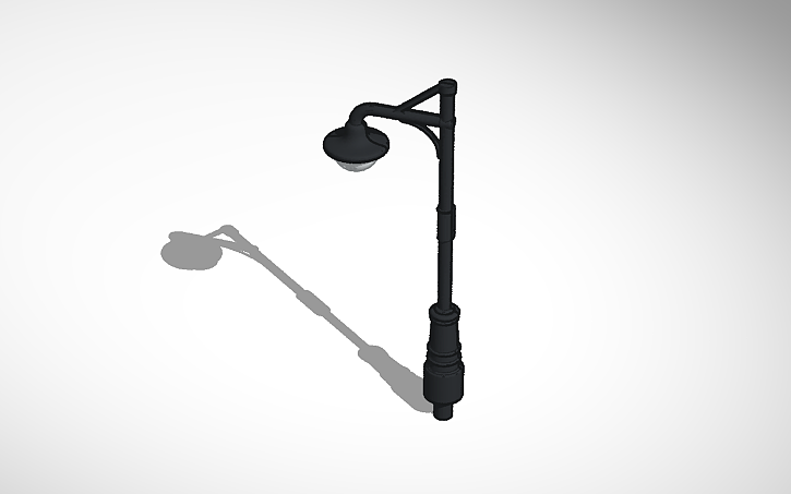 3D design Street Lamp - Tinkercad