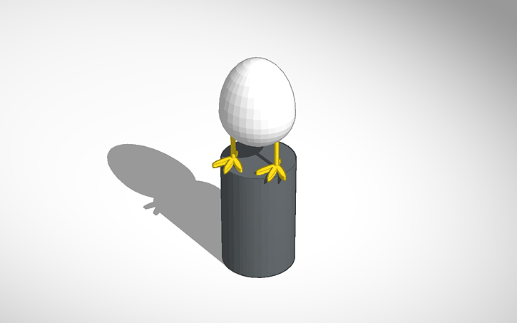 3D design pencil topper - Tinkercad