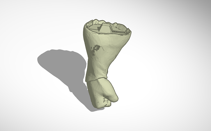 3D design sentry body part | Tinkercad