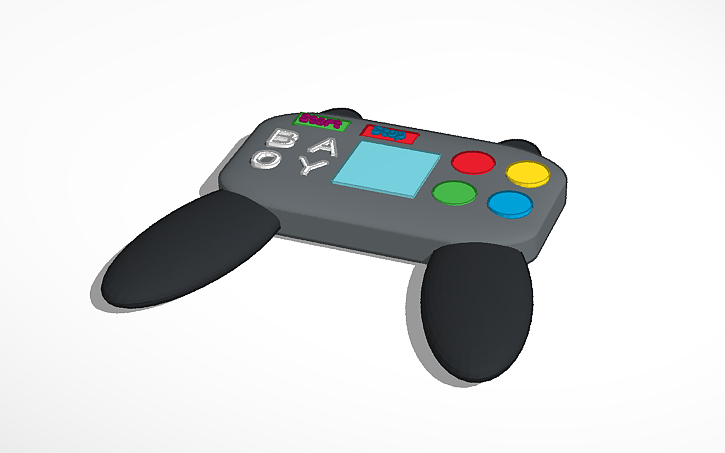3D design Gaming controller - Tinkercad