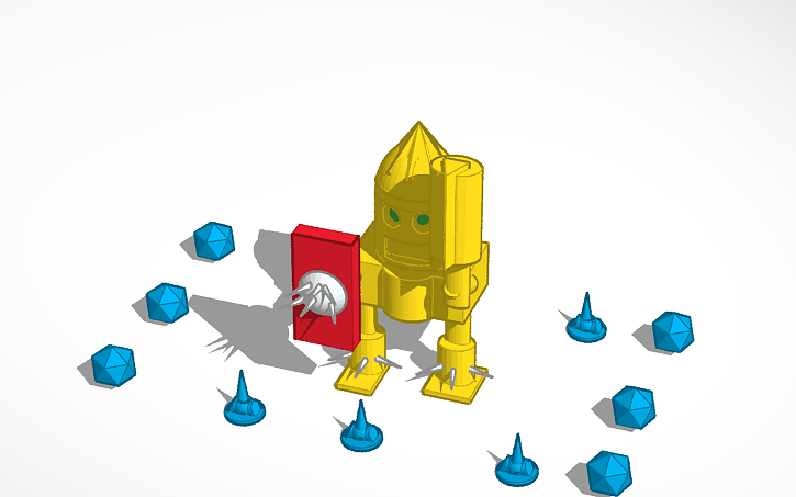 3D design code combact | Tinkercad