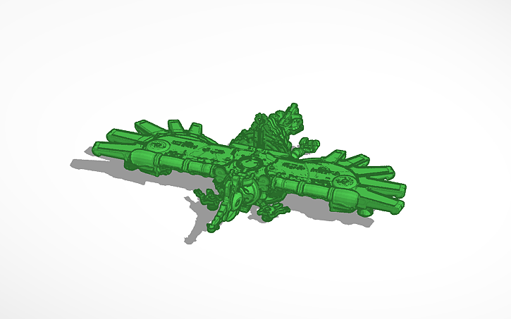 3D design Divine Beast Vah Medoh - Tinkercad