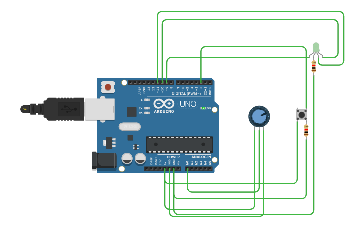 Circuit design Sizzling Migelo-Fyyran - Tinkercad